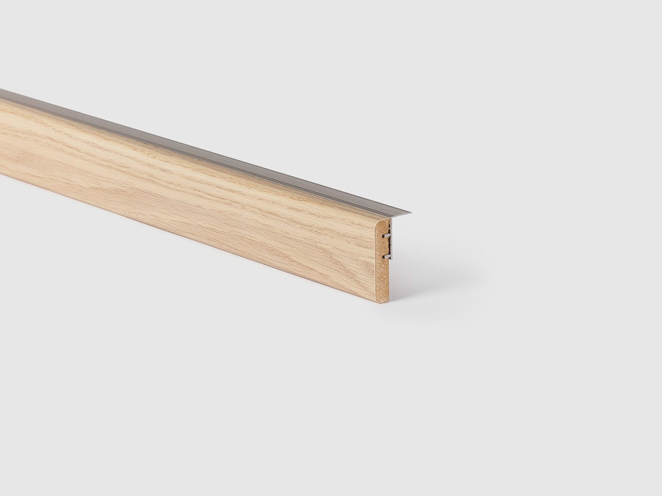 Traprenovatie overgangsprofiel - Laminaat - Naturel Eik - 130x5,6x1,2c ...